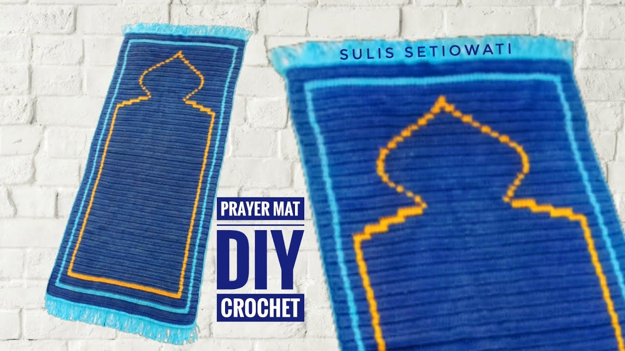 DIY Crochet | How To Make Prayer Mat | Friendly For Beginers | Step by step - YouTube