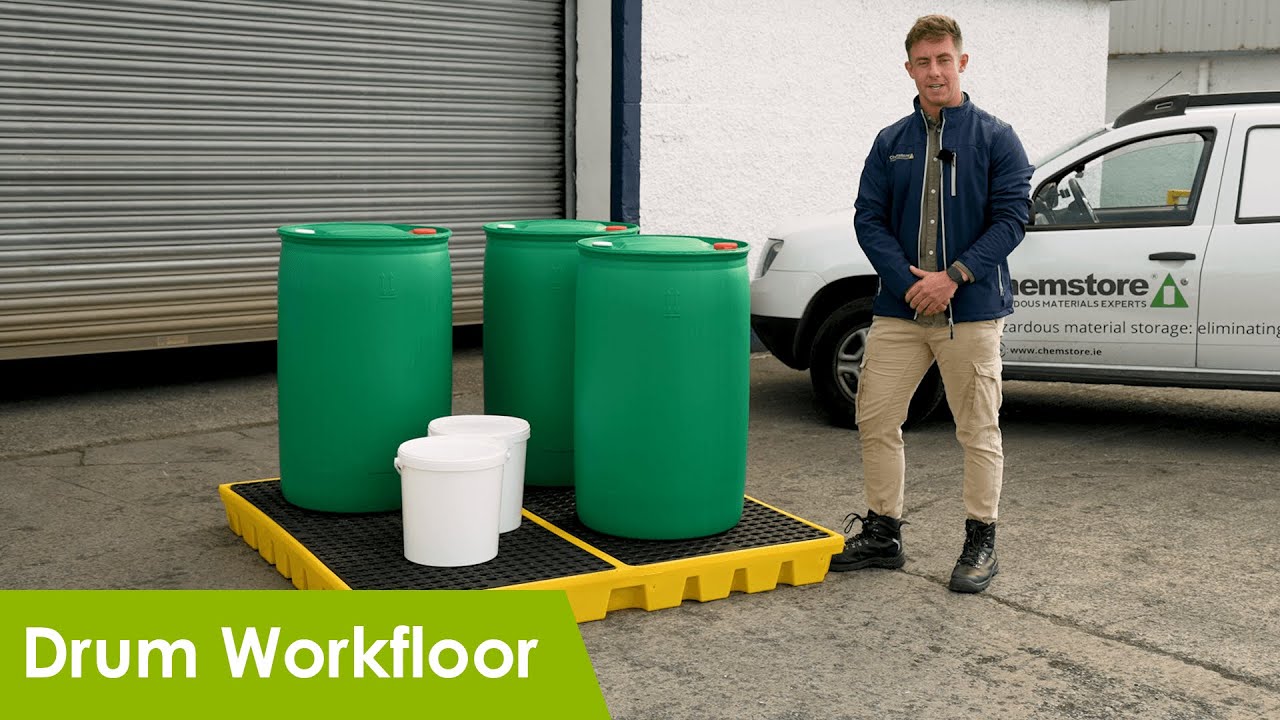 CH4 Drum Workfloor - Chemstore Product Spotlight - YouTube