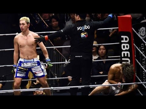【RIZIN】宇佐美正パトリック、貫禄のKO勝利！“BD喧嘩自慢”細川一颯を悶絶ボディで轟沈 - YouTube