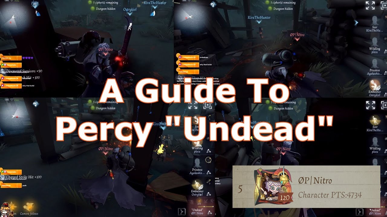 A Guide to Percy "Undead" (From the 5th Percy) - YouTube