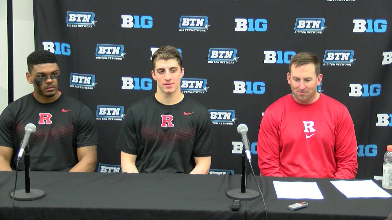 Press Conference: Rutgers Big Ten Semifinal - YouTube