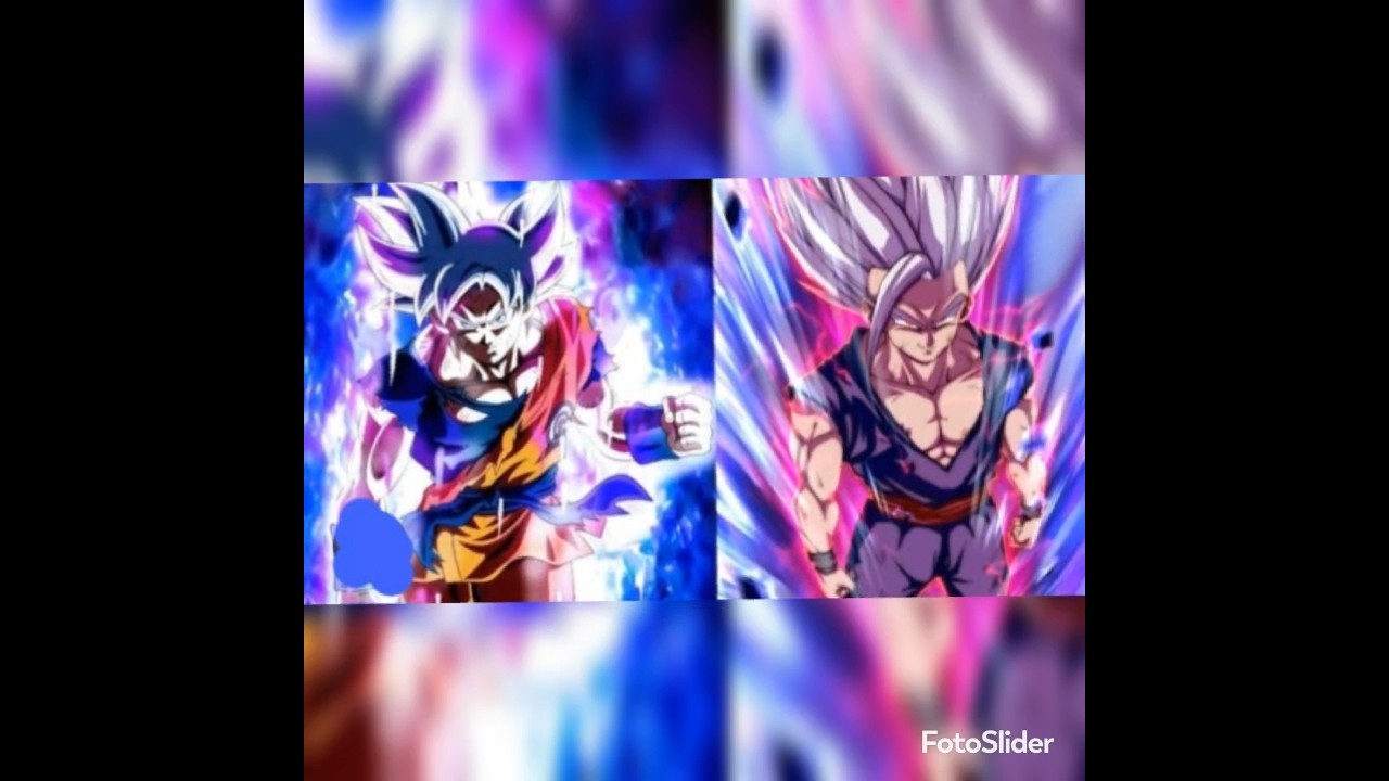 GOKU MUI VS GOHAN BEAST! #DBS#GOKU#GOHAN#YTSHORTS#SHORTS#BATTLE - YouTube