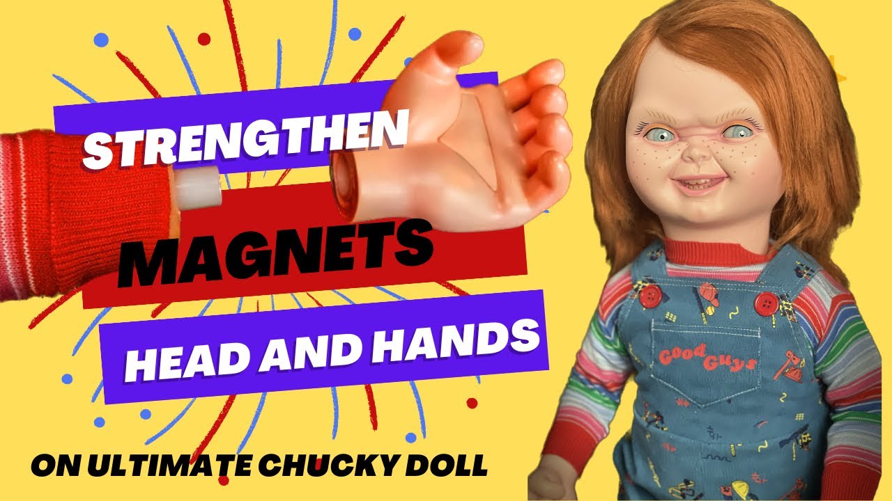 How to Replace Magnets in the Ultimate Chucky Head And Hands by Trick ...