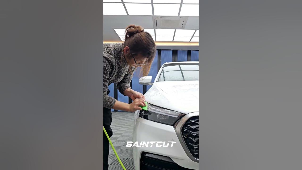 기아 K9 펜더+헤드램프 PPF 시공 | 세인트컷 PPF - YouTube