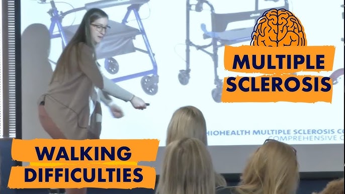 Multiple Sclerosis Patient Walking