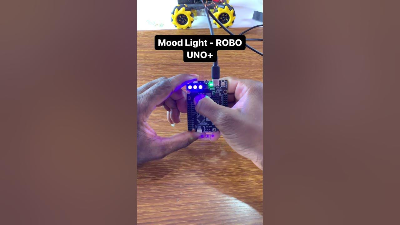 Mood Light Robo Uno Project Arduinoproject Arduinotutorial Technology Electronic Robot