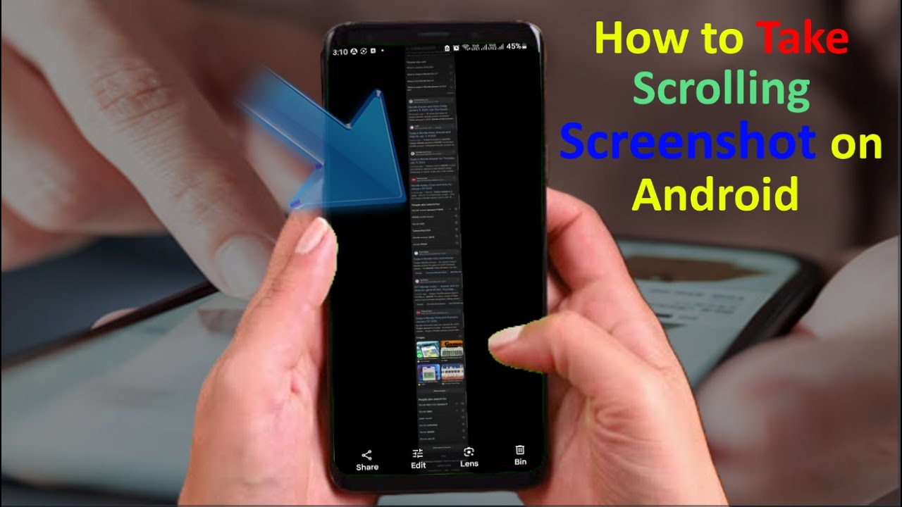 How to Take Scrolling Screenshot on Any Android Device without Using Any App (2025) - YouTube