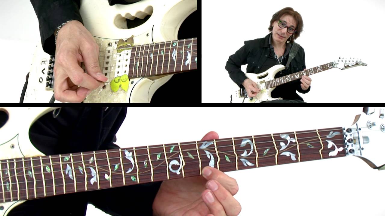 Steve Vai Guitar Lesson - Bending Notes - Alien Guitar Secrets: Passion ...