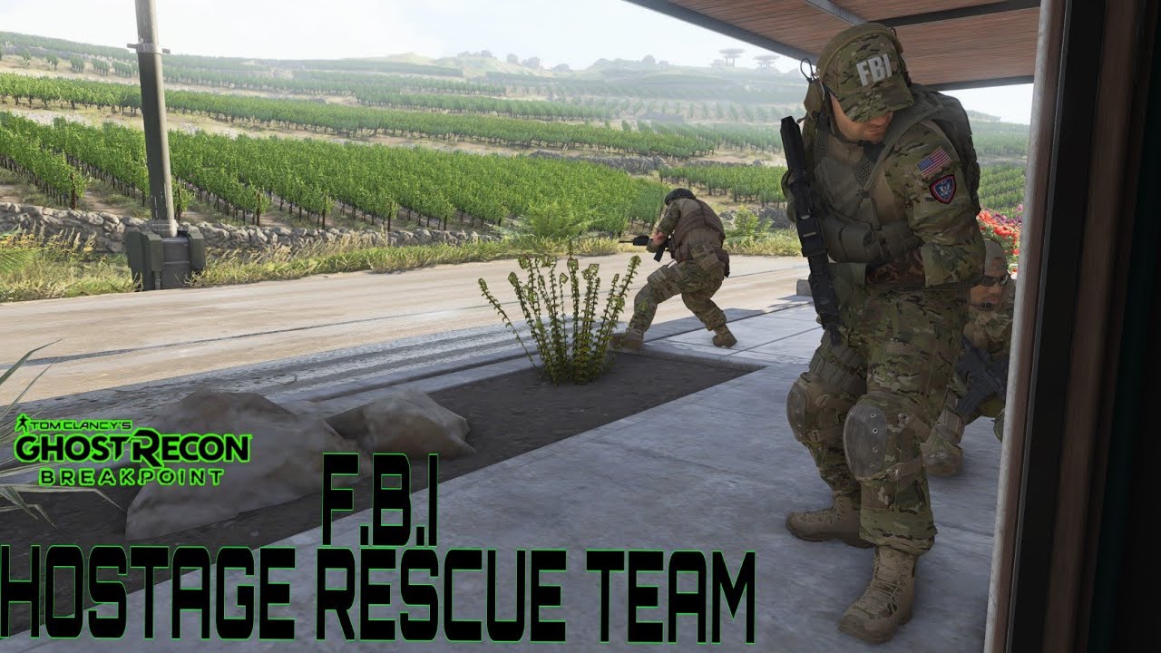 FBI Hostage rescue team outfit tutorial #GhostRecon Breakpoint - YouTube