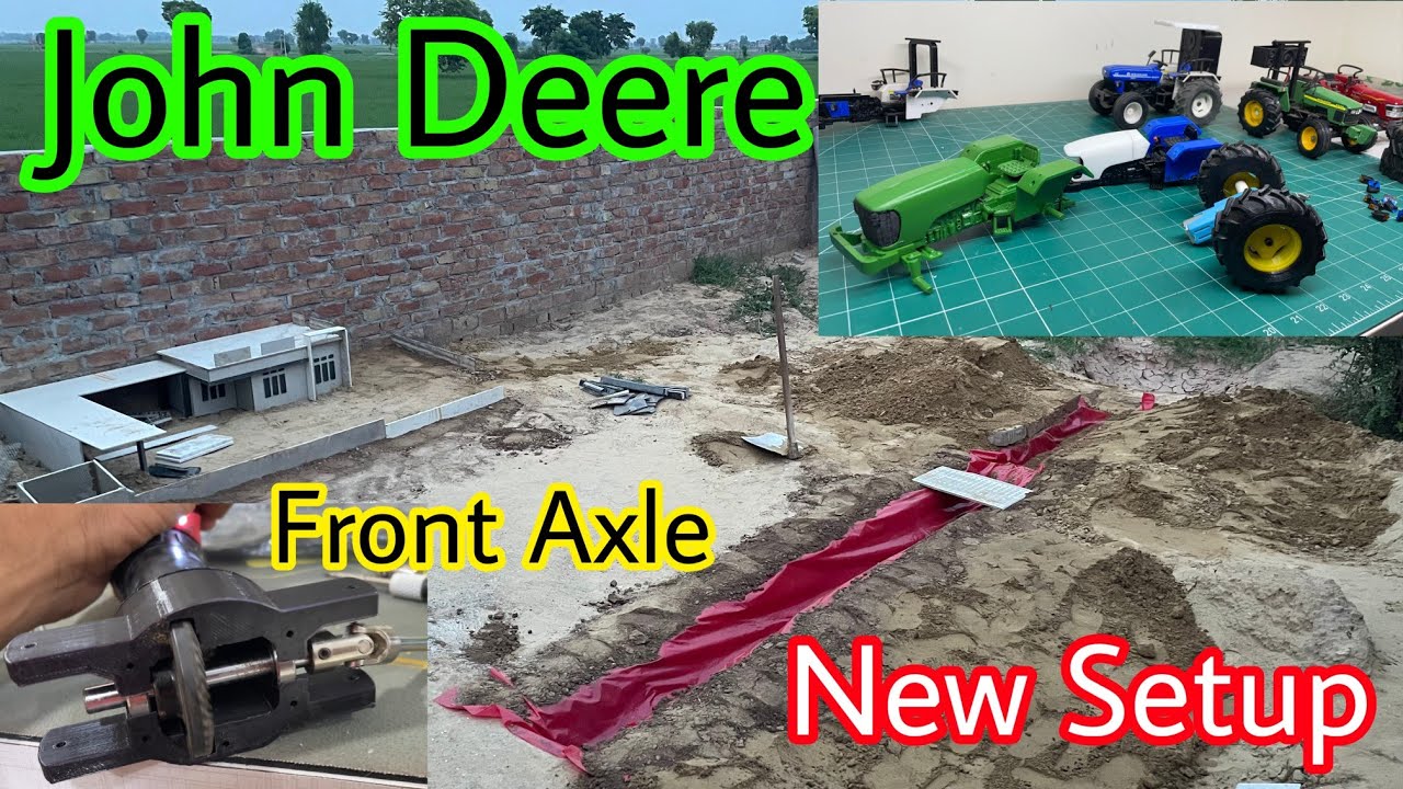 John Deere Model work and New Setup upgrade - YouTube