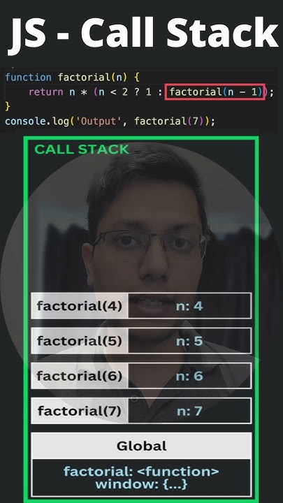 Call Stack | JavaScript Engine | How’s JS Code Translated and Executed? | Clip #14 | Core ...