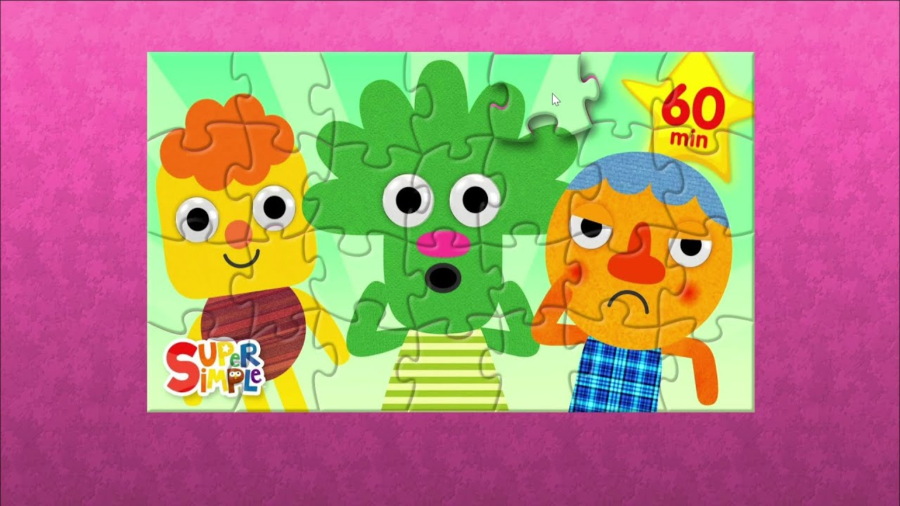This Is A Happy Face ft Noodle & Pals Super Simple Songs puzzle - YouTube