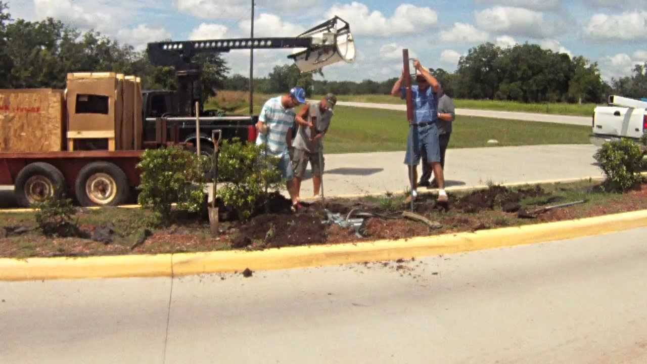 Advantage LED Signs - Ground Plug Video - YouTube