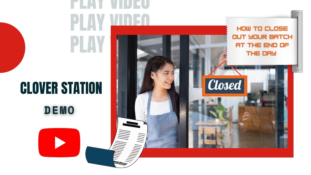 ⏯️ Clover Station POS | How to close out your batch at the end of the day | How Does Clover POS ...