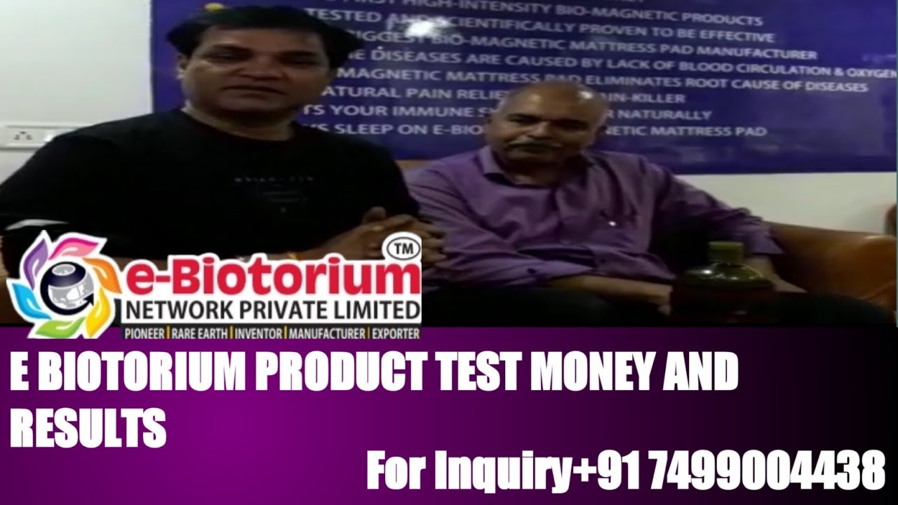 E BIOTORIUM INTRO STUDIO E BIOTORIUM PRODUCT TESTIMONI AND RESULTS ...