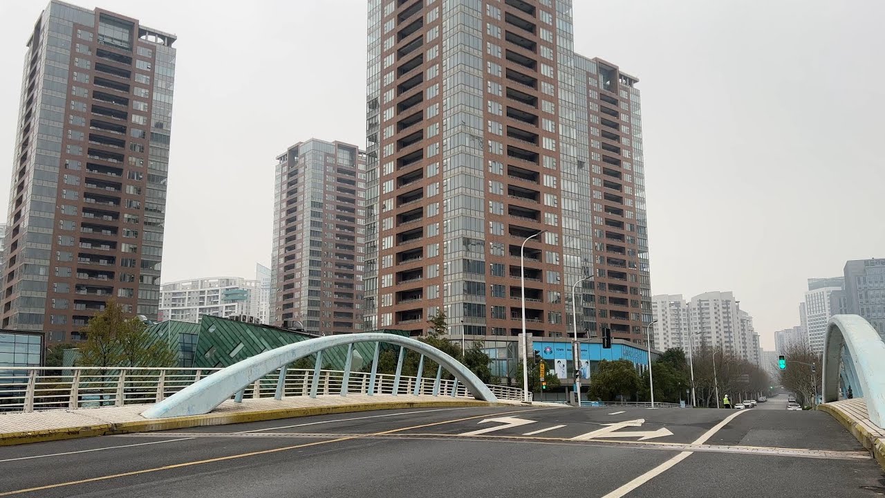 Lianyang｜Yingchun Road 4K ｜Shanghai Tour｜Zhangjiang｜Gaoke Road｜Jinkang ...