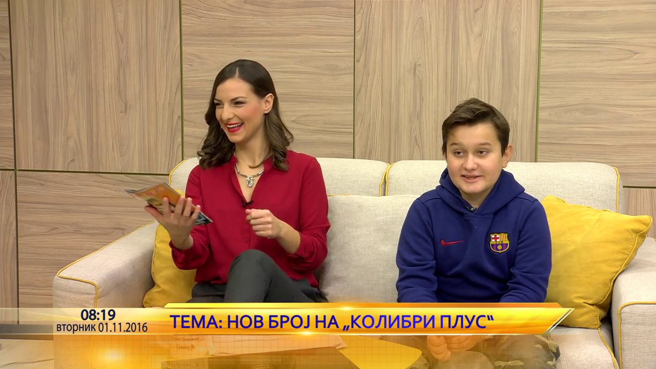 Ivce Pivce so Damjan i Borjan za noviot broj na Kolibri+ vo Utrinska na ...