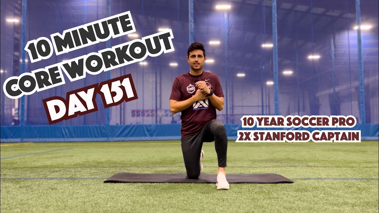 10 Minute CORE Workout (No Equipment) - Day 151 - YouTube