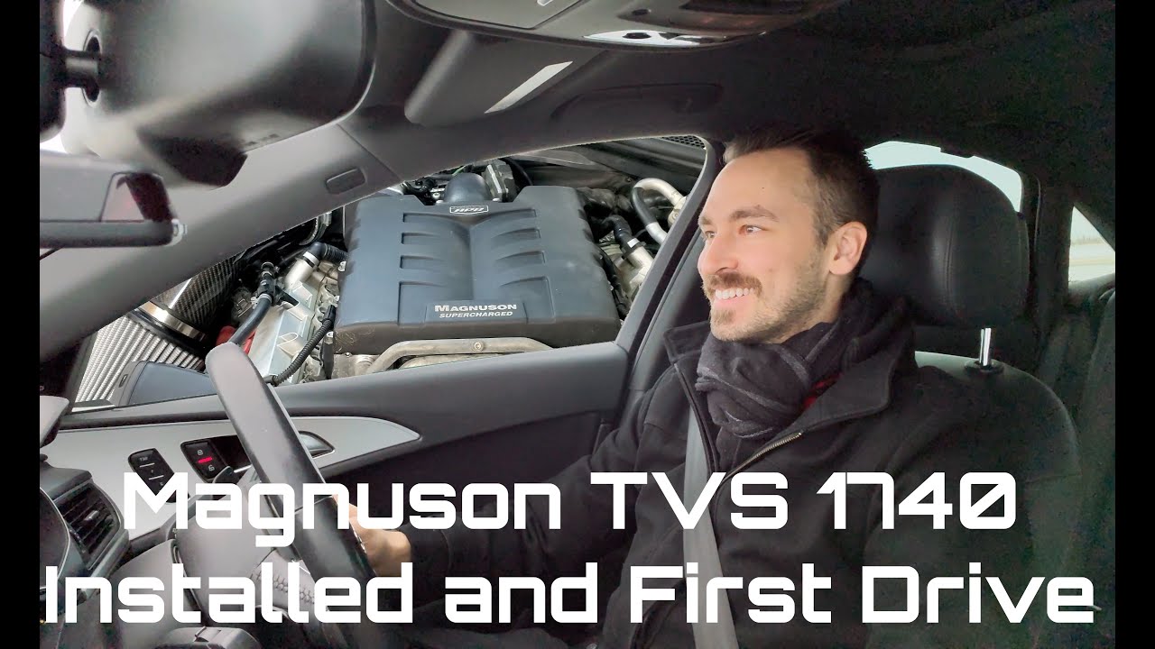 Magnuson TVS 1740 Installed and First Drive!! - YouTube