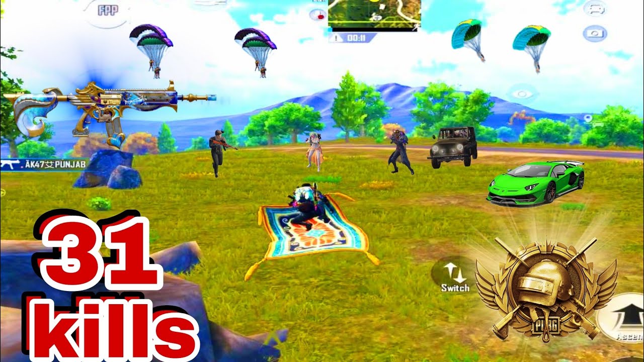 31 kills gameplay || highest kill record gameplay || skyhigh spectacle ...