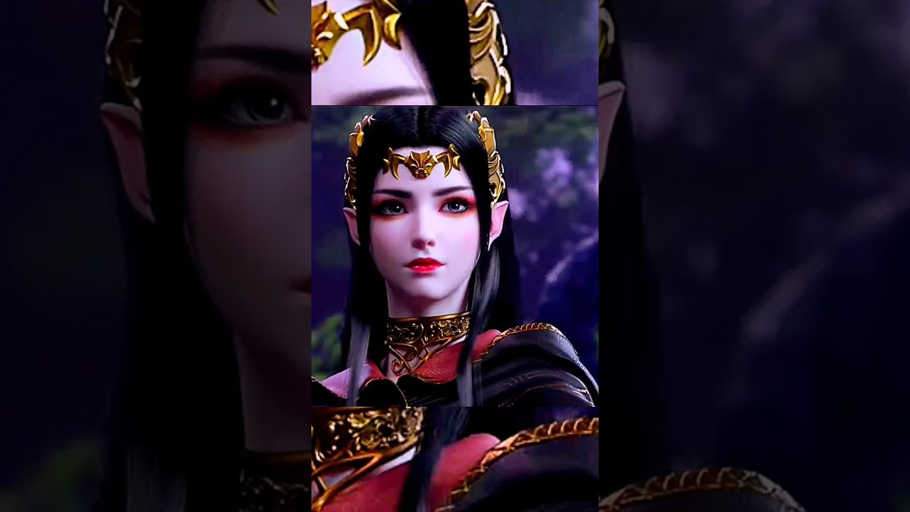 battle through the heavens queen medusa😍😍 ||cai lin cute look ||cai lin ...