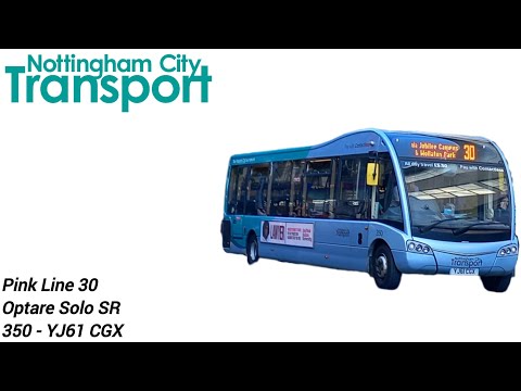NCTX Buses 350 - YJ61 CGX | Optare Solo SR | Pink Line 30