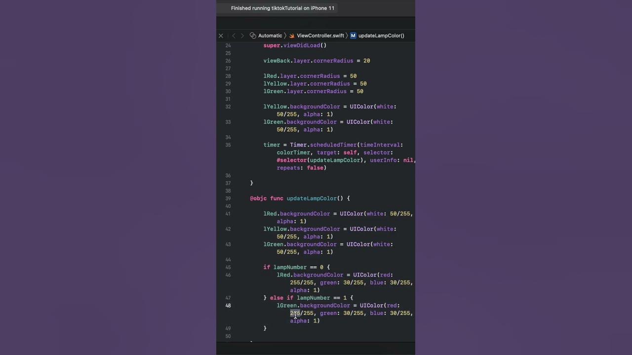 Build Lamp With Xcode Coding Codinglife Iosdeveloper Programming Swiftui Flutter Youtube