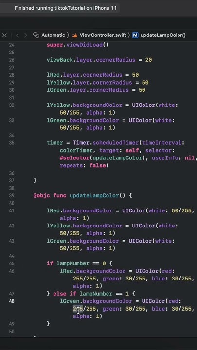 Build Lamp With Xcode Coding Codinglife Iosdeveloper Programming Swiftui Flutter Youtube 9380