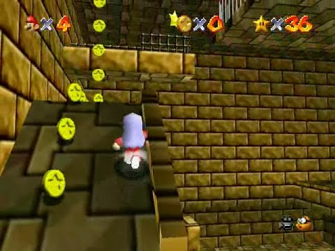 Super Mario 64 Coinless Challenge [8] In Shining Inside Stand - YouTube