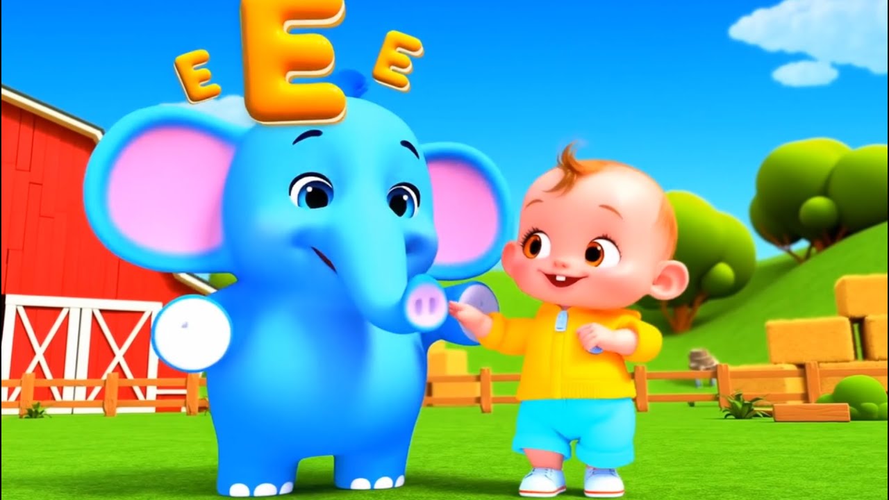 ABC Song educational cartoon | Learn the Alphabet Animal | Nursery ...