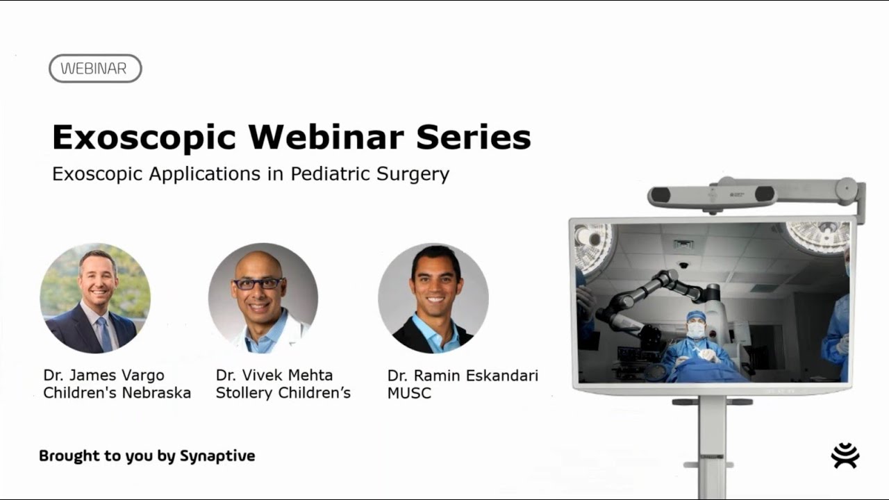 Exoscopic Applications in Pediatric Surgery - YouTube