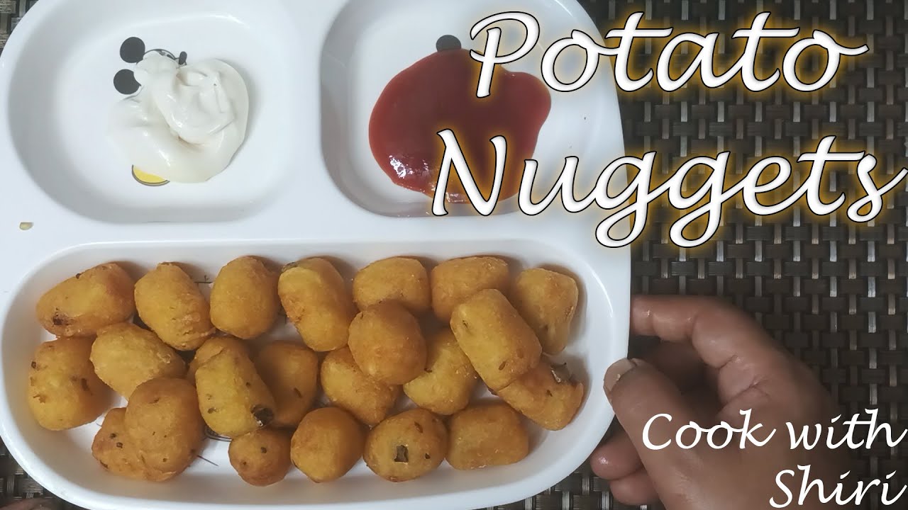 Potato Nuggets Recipe | Crispy & Spicy Snack | Easy Indian Style ...