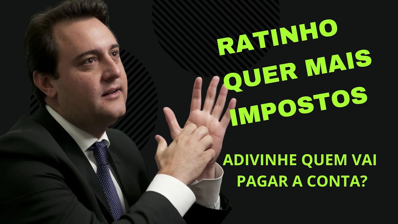 Ratinho Jr quer aumentar impostos, vender Copel e criar cargos. Isso é ...