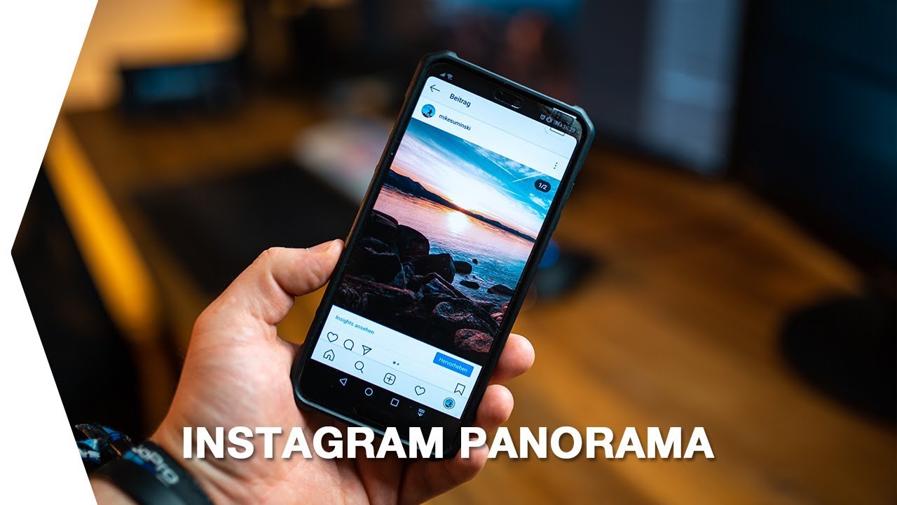 Instagram Panorama Posts in Photoshop erstellen - YouTube