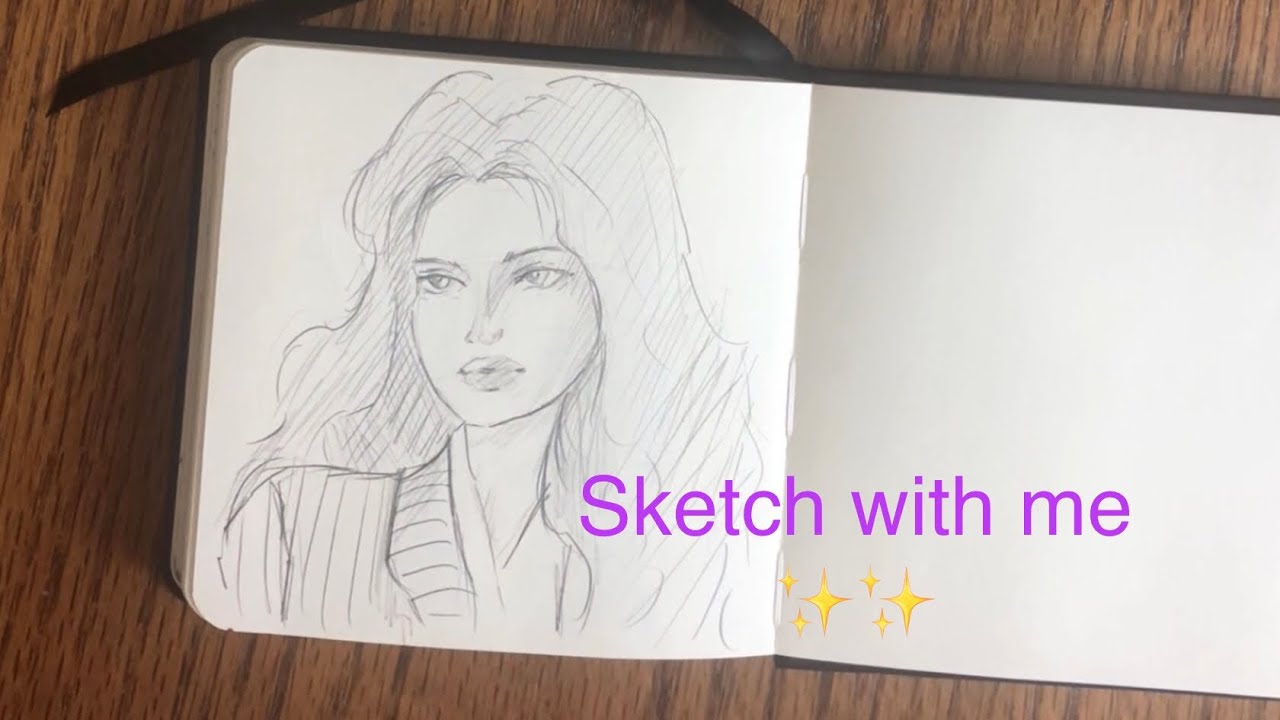 Sketching Asmr. Draw with me - YouTube