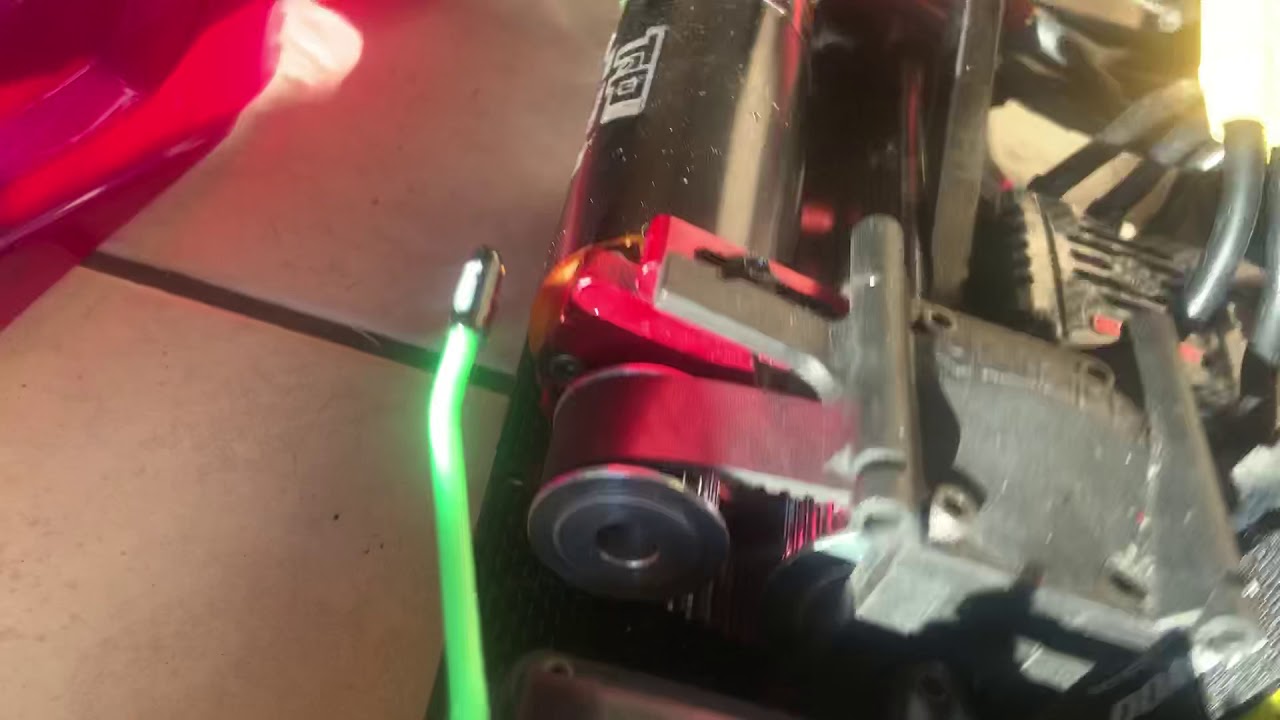 Rc belt drive tension done right Arrma typhon belt drive - YouTube