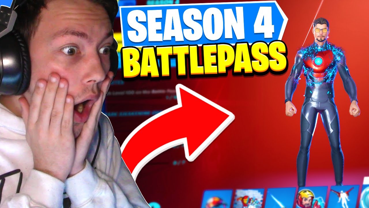 *NEW* Chapter 2 Season 4 BATTLE PASS in Fortnite! (ALL TIERS) | MARVEL ...