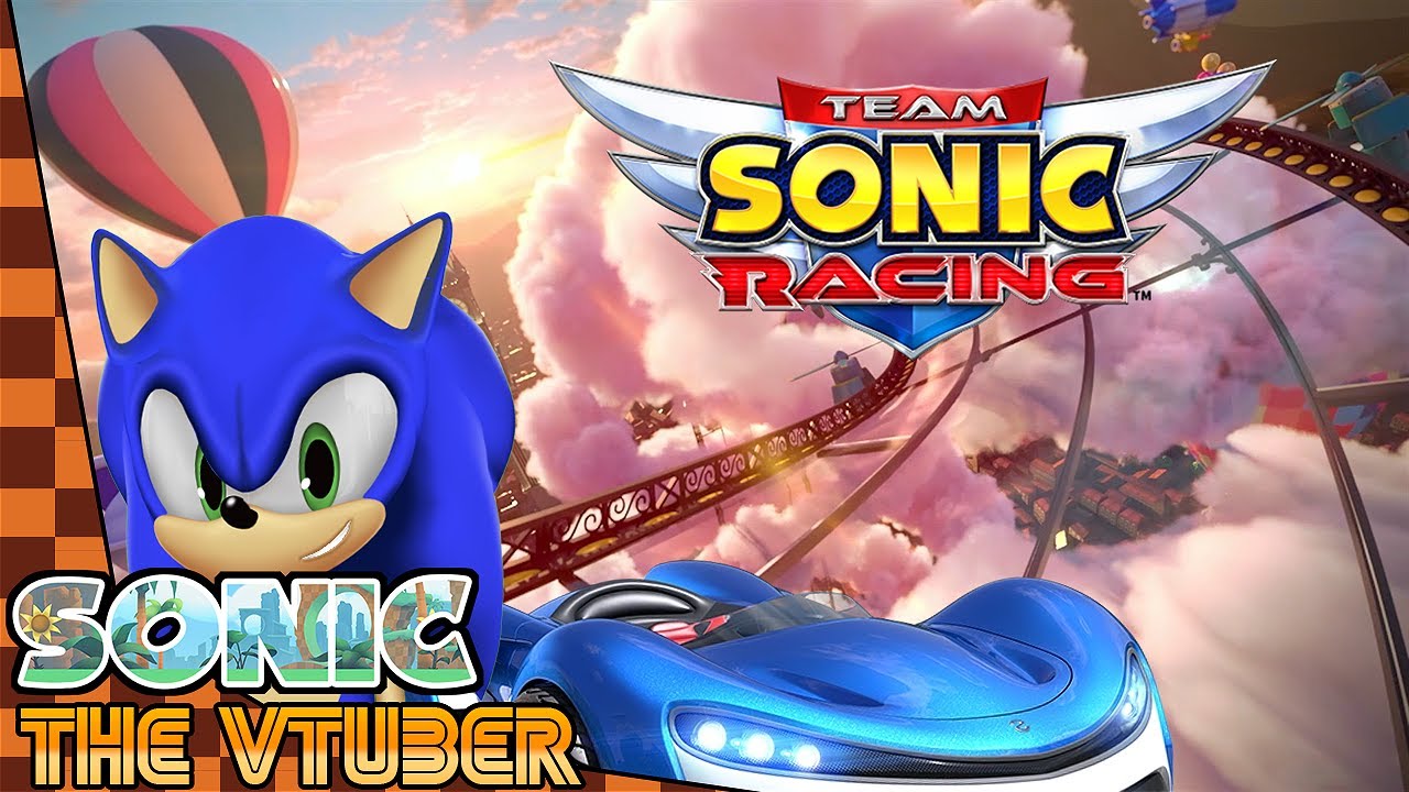 Sonic The VTuber & Friends Read TSR Comic & Play Team Sonic Racing! 🔴 ...