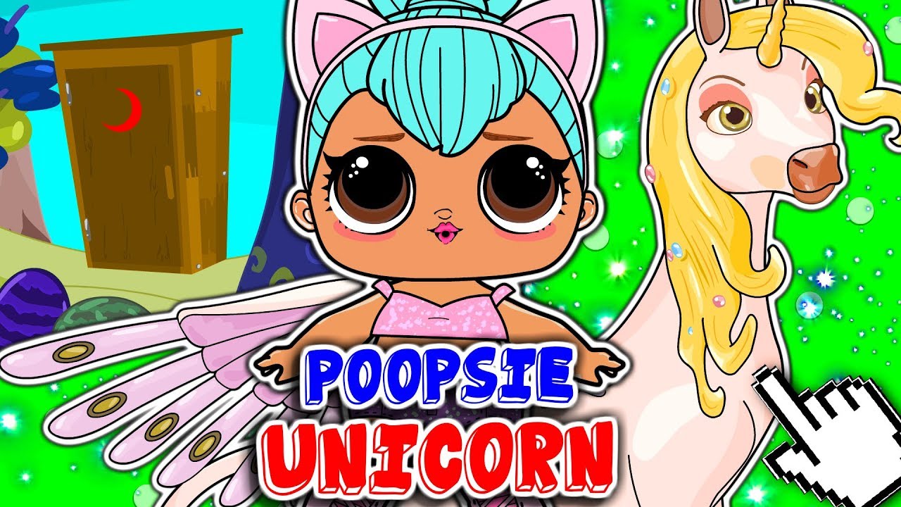 LOL Doll saw Poopsie Surprise Unicorn Magical Slime PARODY | LOL ...