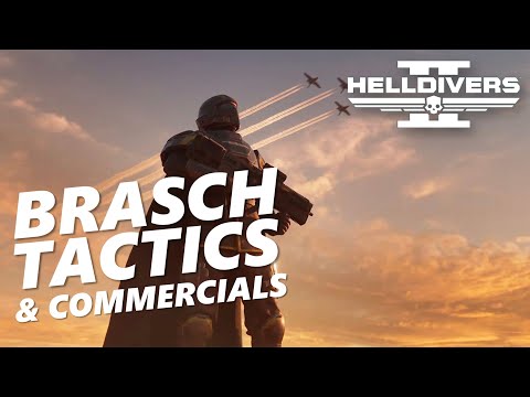 Helldivers 2 - Brasch Tactics & Commercials On Super Destroyer - YouTube