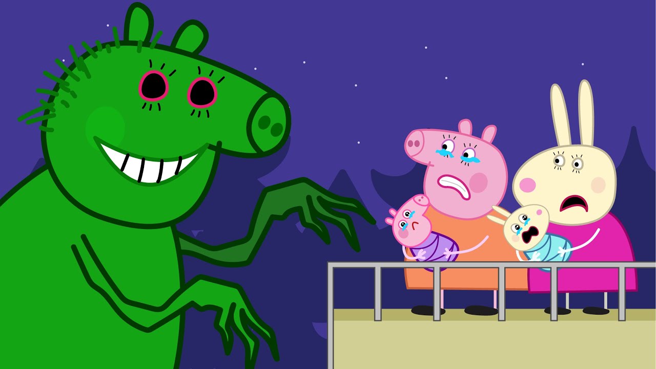 Peppa Pig vs Zombies, Zombie Snowman Appears At The Pig City 🧟‍♀️ ...