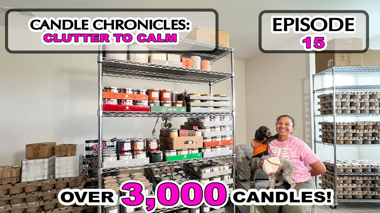 Candle Chronicles: Clutter to Calm Episode 15 Aldi Huntington Home ...