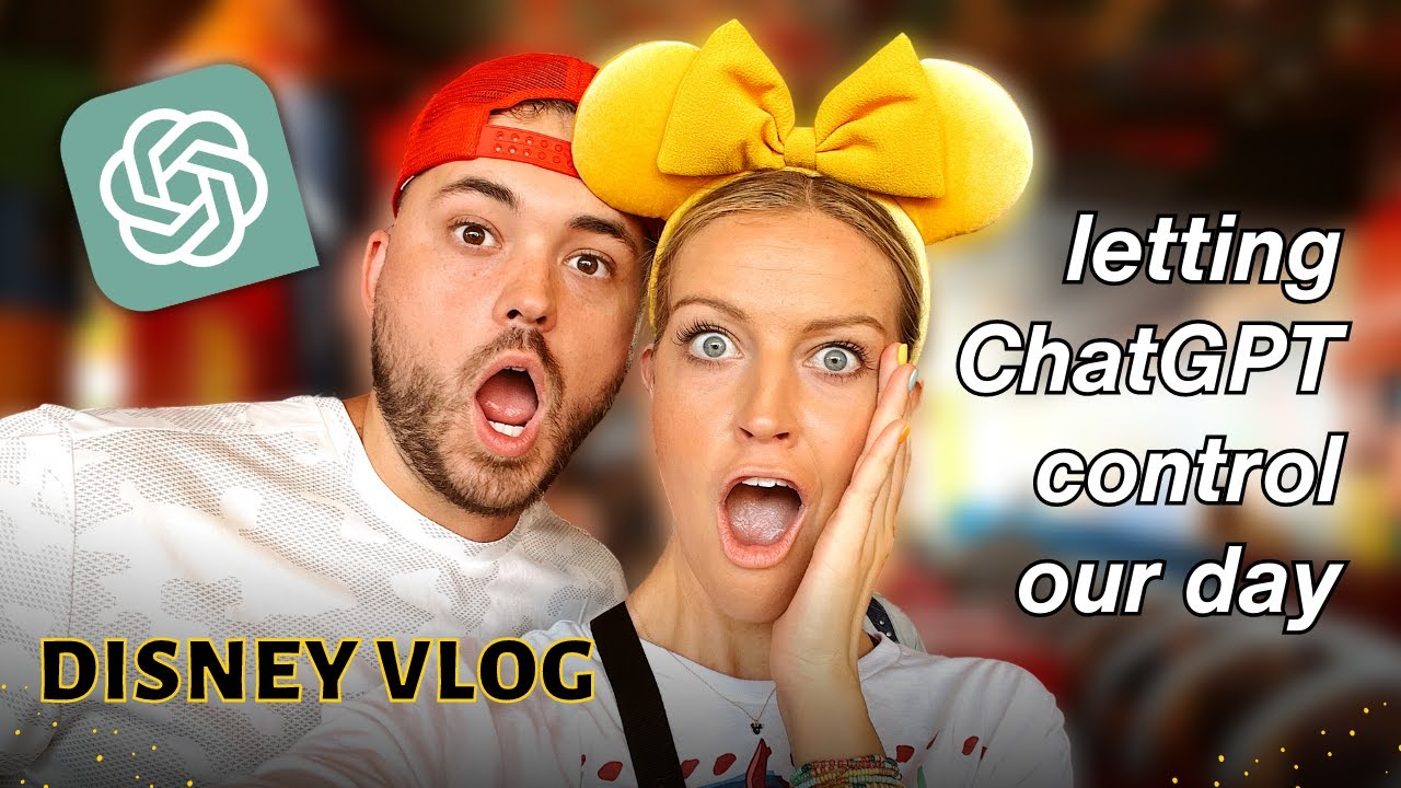 Letting ChatGPT control our day at Disney World!! - YouTube