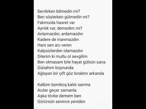 Anlamazdın KARAOKE Rafet El Roman