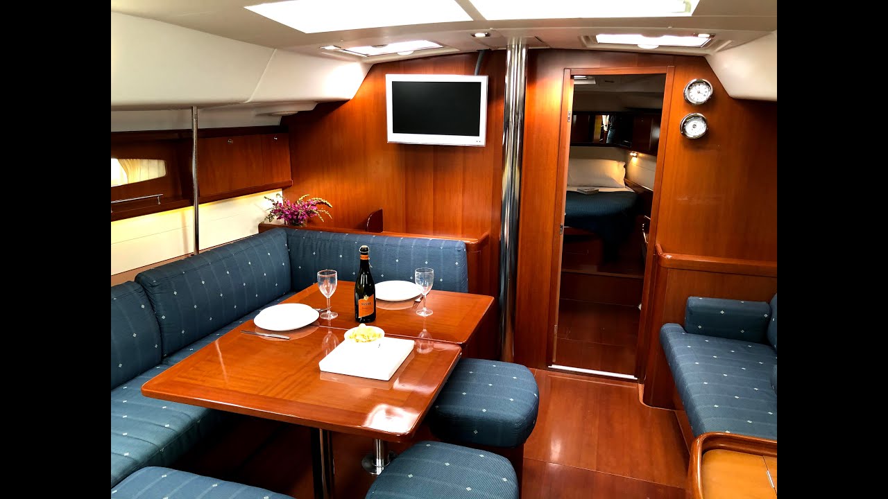BENETEAU 50 OCEANIS OWNERS VERSION Interior Walk-through - YouTube