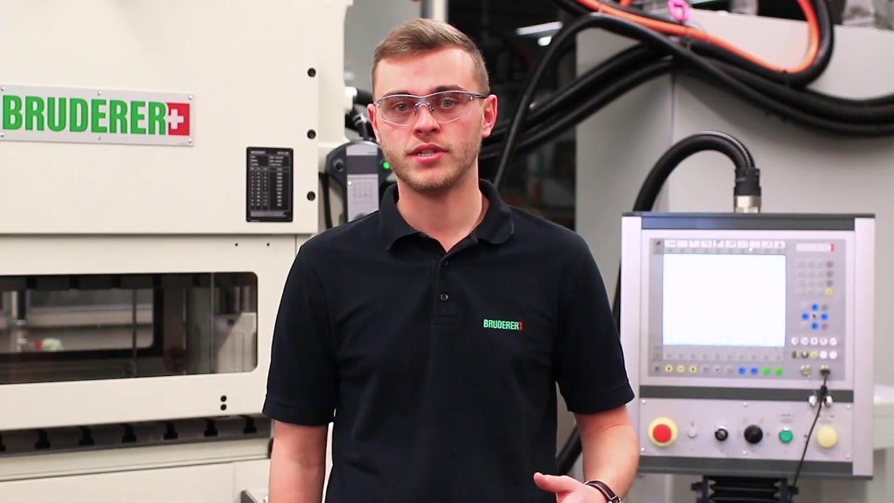 BRUDERER Training Film on semiautomatic stroke adjustment - YouTube