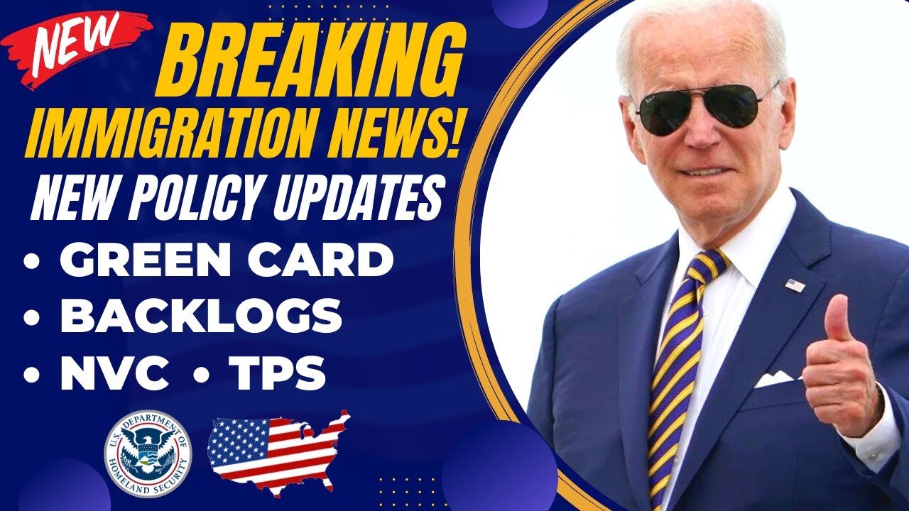 BREAKING NEWS!! US Immigration Policy Updates : Immigration Reform, NVC ...