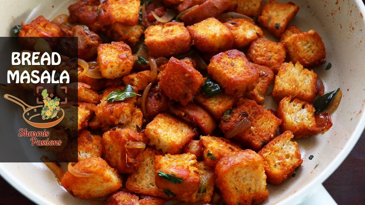 Bread Masala Recipe | Masala Bread Recipe - YouTube