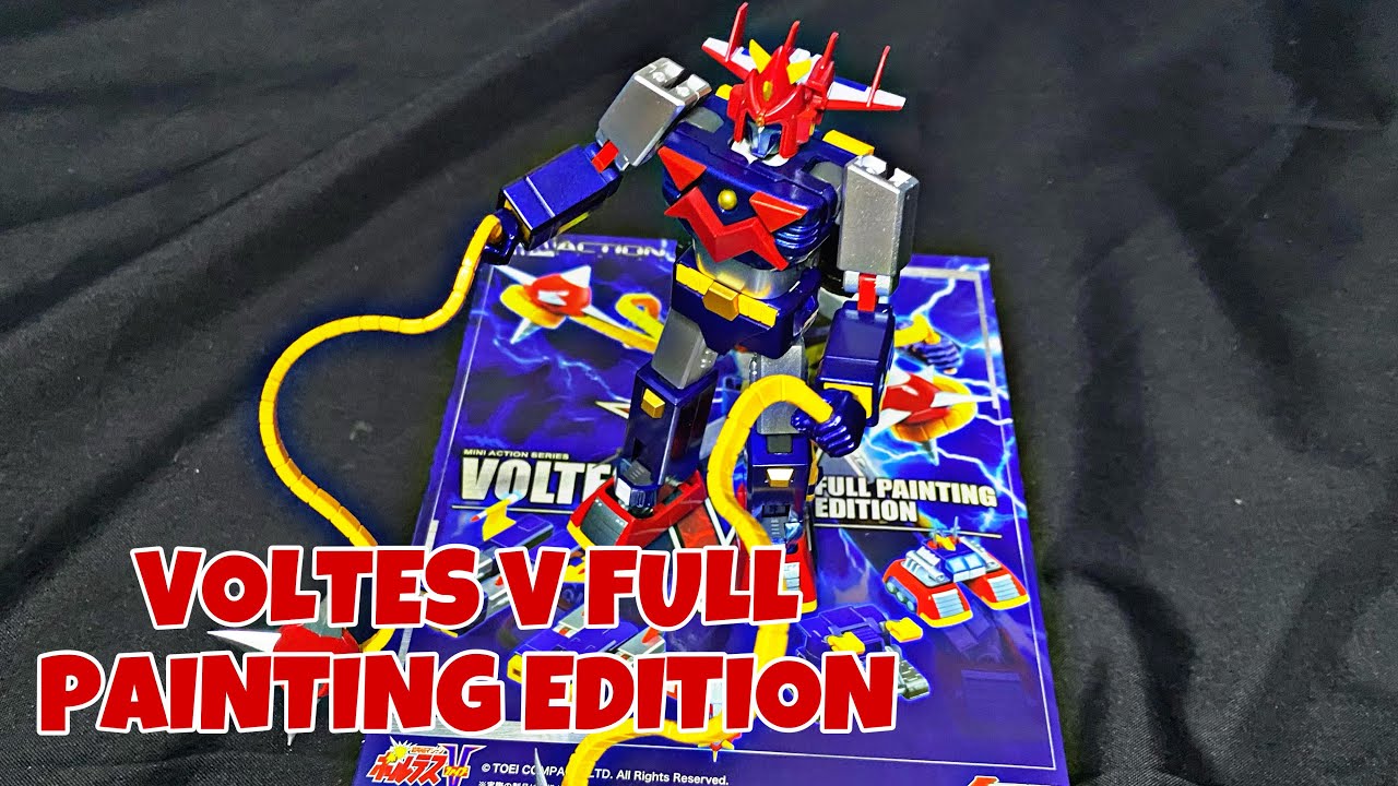 UNBOXING VOLTES V FULL PAINTING EDITION - YouTube