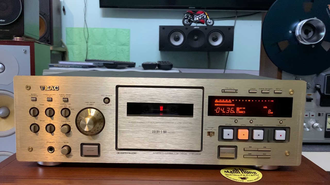 (Đã bán) Deck #TEAC V-6030S, 8TR2. lh: O939OO6778. - YouTube